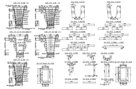 The Cad Drawing File Shows The Details Of Slab Reinforcement Of Hospital Building Download The