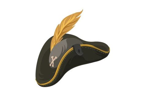 Tricorn Pirate Hat Drawing