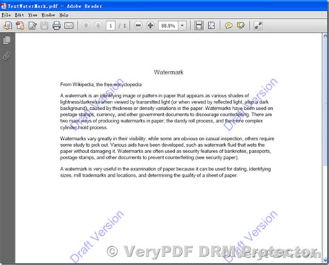 How To Add Non Removable Watermarks In Word Document With Verypdf Drm