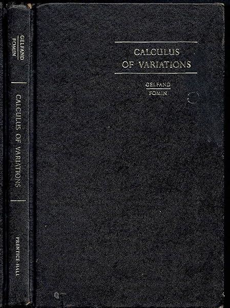 Calculus Of Variations Revised English Edition Translated And Edited