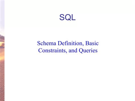 Sql Dbms Ppt