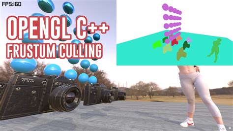 c opengl engine frustum culling youtube