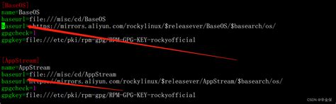 etc yum repos d baseos的配置错误（填坑） some packages from local repository
