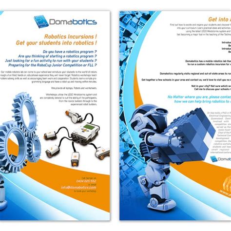 Flyer For Robotics Classes Print Or Packaging Design Contest Flyer For Robotics Classes Print Or Packaging Design Contest