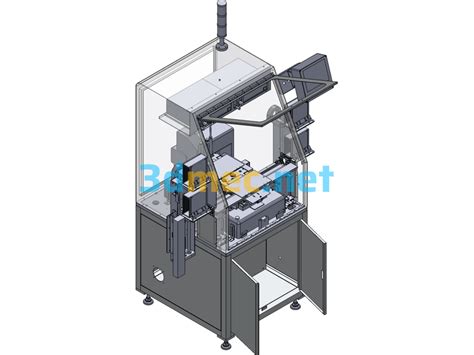 led loading and unloading automatic dispensing machine 3d model