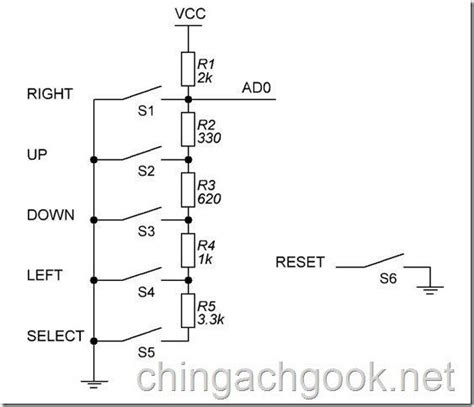 Подключение Lcd Keypad Shield к Arduino Ардуино Электронная схема Электроника