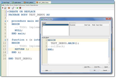 Debugmain Thatjeffsmith