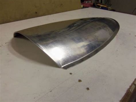 Purchase ALUMINUM HOOD SCOOP, CUSTOM, HAND FORMED, NOSTALGIC GASSER ...