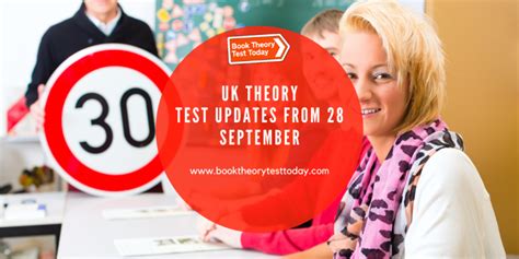 UK Theory Test Updates From 28 September