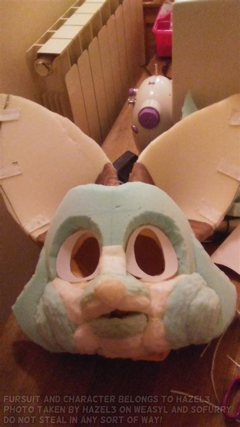 Hazel Fursuit WIP 3 Weasyl