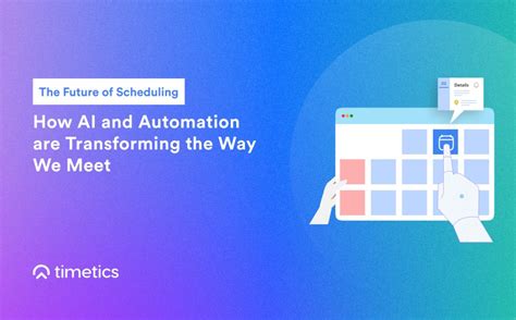 The Future Of Ai Schedulinghow Ai Transforming The Way We Meet