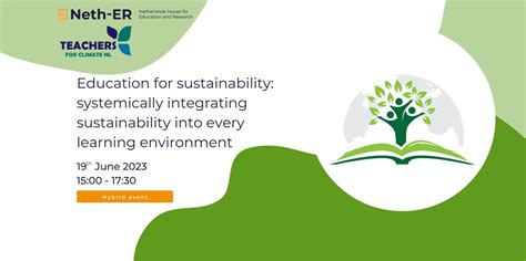 Neth Er Onderwijs Invitation Education For Sustainability Systemically Integrating