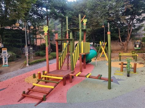 과천시청 놀이터 어디까지 이용해 봤니 뒷골1어린이공원 꿈 꾸는 숲이라는 테마로 새롭게