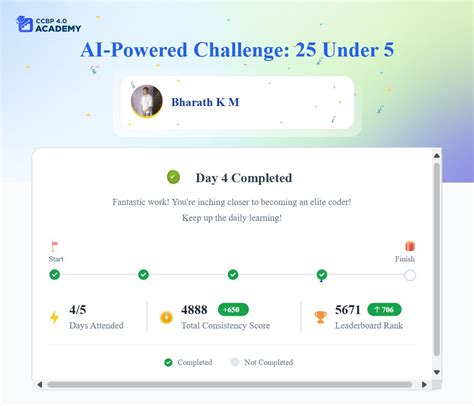Aipoweredchallenge Nxtcode Nxtwave Ccbp Ccbpians Ccbpacademy Bharath K M