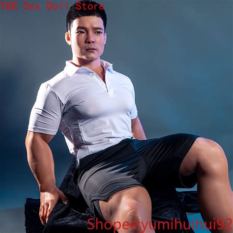 Male Sex Doll🌹170cm Full Silicone Body With Oral Muscle Man Sex Doll Sex Toys For Gay Man