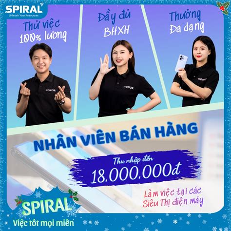 Bỉ Ngạn Xanh Ứng Tuyển Daikin Nhanh Tuyển Dụng Spiral Facebook