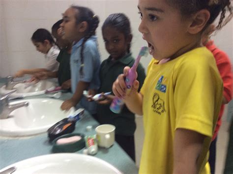 Reception Brush Your Teeth Week