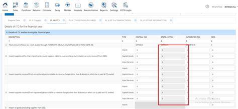 Implemented New Schema Changes In Return GSTR And GSTR C Added Remarks Option In