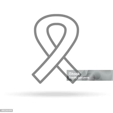 에이즈는 흰색 배경에 고립 된 유행 선 스타일에서 아이콘 의료 기호에 대 한 디자인 애플 리 케이 션 기호 Ui입니다 벡터 일러스트 레이 션 Eps10 0명에 대한 스톡