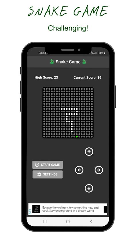 The Classic Snake Game By Game World