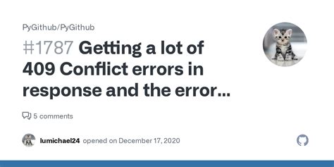 Getting A Lot Of 409 Conflict Errors In Response And The Error Message