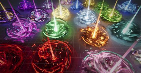 Ground Aoe Explosion Stylized Attacks Fire And Explosions Unity Asset