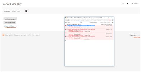 Magento Magento Category Page Error Uncaught ReferenceError UpdateContent Is Not