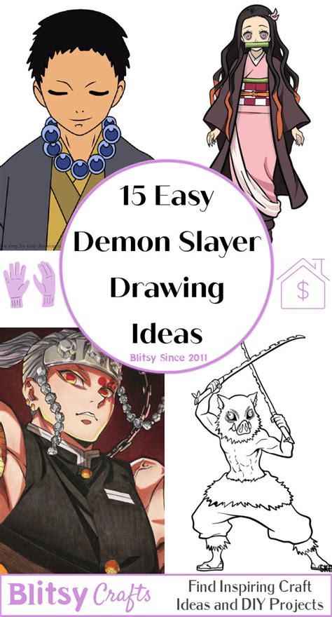 Easy Demon Slayer Drawing Ideas How To Draw