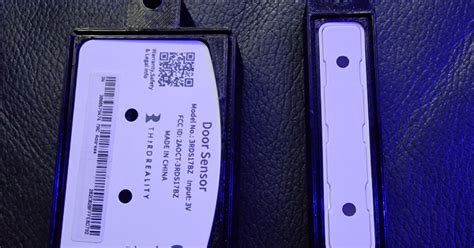 Enclosure For Third Reality Zigbee Contact Sensor By Flat Badger