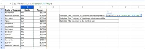 How To Use SUMIF In Google Sheets Spreadsheettricks