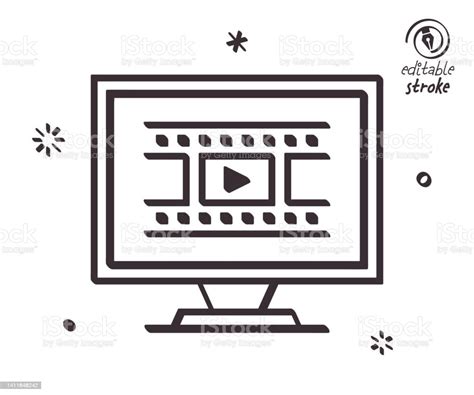 시네마 매거진을 위한 장난기 넘치는 라인 일러스트레이션 감독에 대한 스톡 벡터 아트 및 기타 이미지 감독 고풍스런 낙서