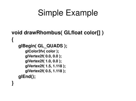 Ppt Introduction To Opengl Powerpoint Presentation Free Download