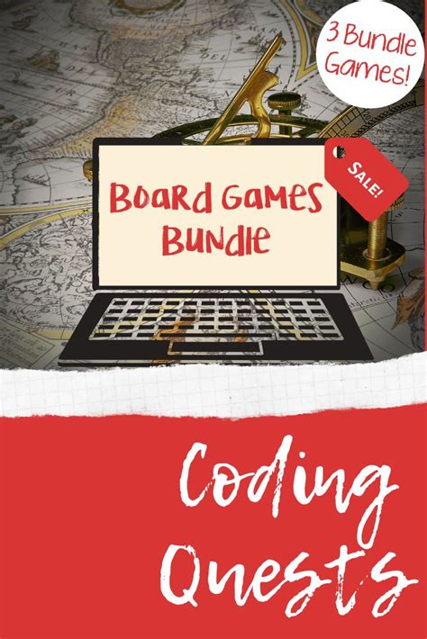 Coding Quests Board Games Bundle Technology Lessons Elementary