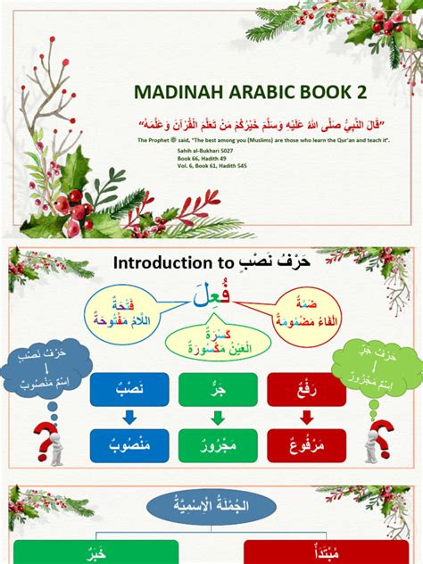 Madinah Arabic Book 2 Slides Until Lesson 3 Download Free Pdf