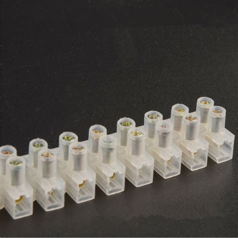 Screw Terminal Barrier Connector 2pcs Electrical W Vicedeal