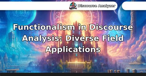 Functionalism in Discourse Analysis: Diverse Field Applications [Interactive Article ...