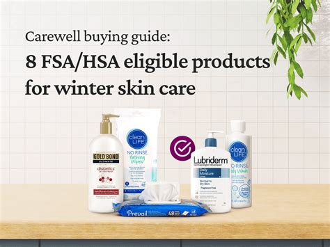 8 Fsa Hsa Eligible Products For Winter Skin Care Carewell