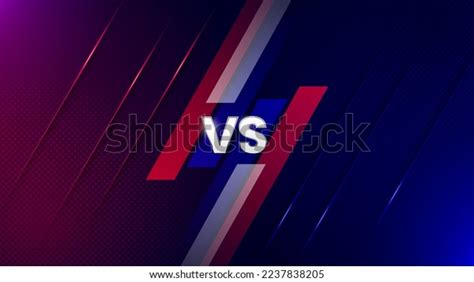 Modern Versus Background Rays Effects Vs Stock Vector Royalty Free