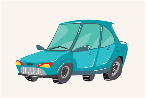 재미 귀여운 손으로 그려진 만화 차량 밝은 만화 소방차 소방차 벡터 일러스트 레이 션 교통수단에 대한 스톡 벡터 아트 및 기타 이미지 교통수단 기계류 노랑 Istock