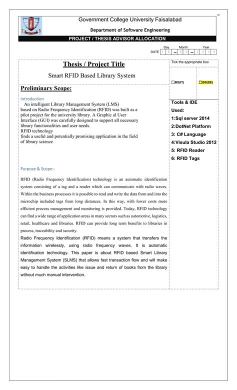 rfid based library system pdf