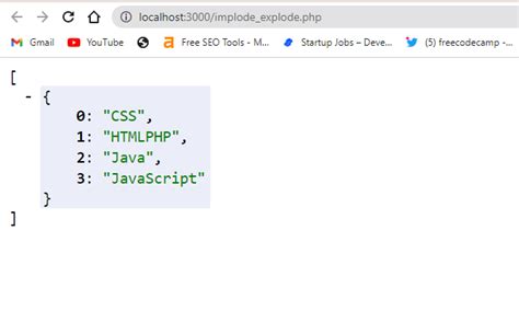 Php Explode How To Split A String Into An Array