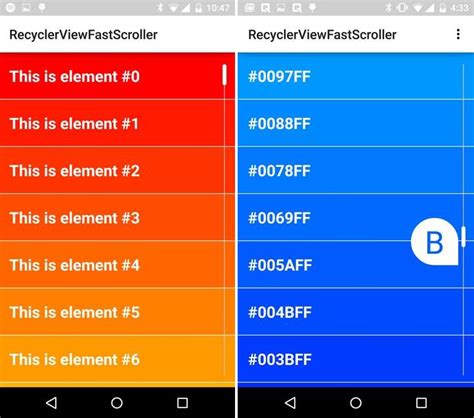 A Fast Scroller For The Recyclerview World