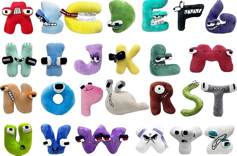 26pcs A to Z Alphabet Lore Plush Animal Toy Set Philippines | Ubuy