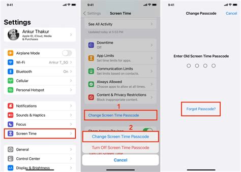 Recover Screen Time Restriction Passcode On Iphoneipad