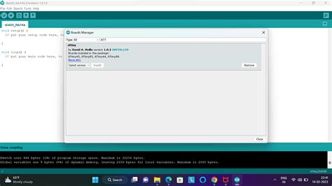 Solved Compilation Error On Atiny Nrf L Programming Questions Arduino Forum