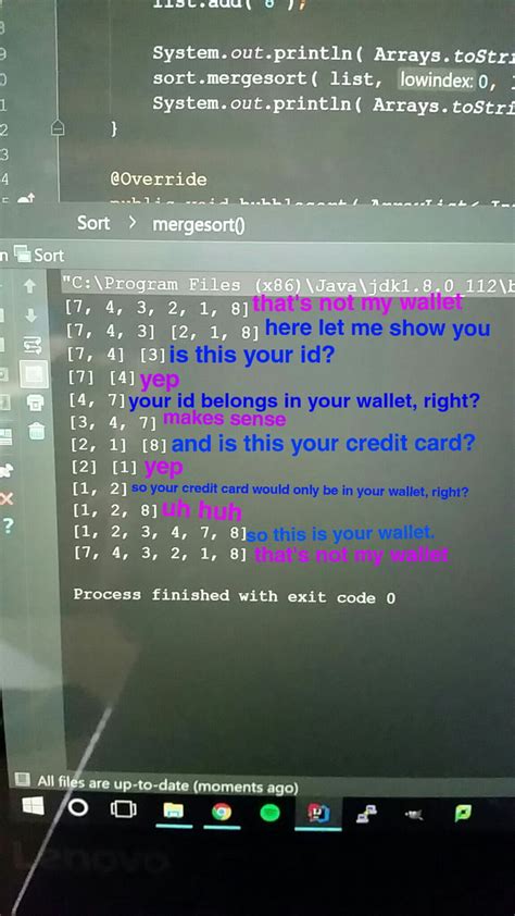 broken merge sort 9gag