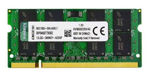 Оперативная память ddr2 800 4gb для ноутбука sodimm pc2 6400 4096mb