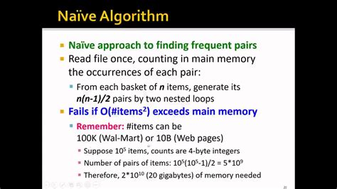 Week 2 Frequent Itemsets And Association Rule Mining Part 2 Naive