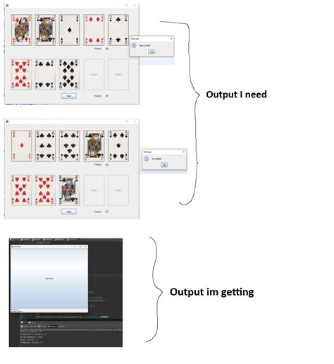Solved Can Someone Please Desing The Gui For The Below Game