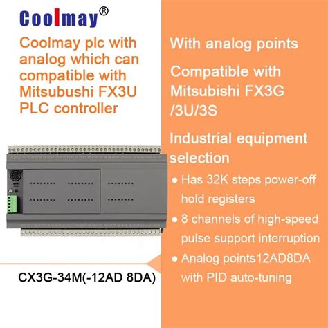 ethernet canbus authentic low cost plc controller of pid auto tune